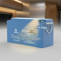 China 12V 200AH LiFePO4 Camper Van Lithium Battery 2560Wh Premium Power System for Luxury RV Conversion for sale