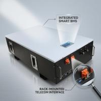 China 48V 100Ah Rack Mounted LiFePO4 Telecom Tower Battery with Smart BMS for Base Station Backup Power for sale