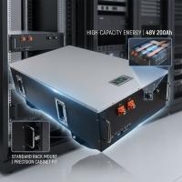 China 48V 200Ah Rack Mounted LiFePO4 Base Station Battery for Telecom Tower Hybrid Power System for sale