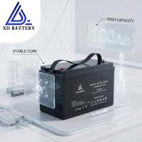 China 12V 100Ah Lightweight LiFePO4 Deep Cycle Caravan Battery 4000 Cycles Maintenance-Free Design for sale