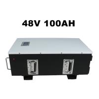 China Silk 48V 200Ah LiFePO4 Battery Pack 5.12KWh Rack Mounted Deep Cycle Lithium Battery for RV Solar Energy Storage System for sale