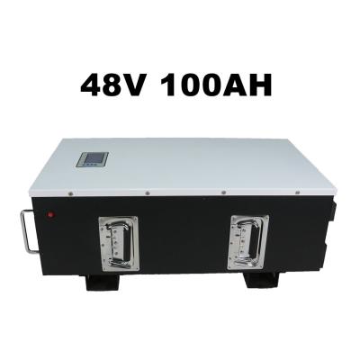 China Silk 48V 200Ah LiFePO4 Battery Pack 5.12KWh Rack Mounted Deep Cycle Lithium Battery for RV Solar Energy Storage System for sale