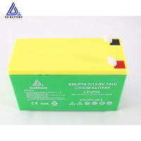 China 9a Rechargeable  Lithium 12v Lifepo4 Battery Silk 12v 7ah Li Ion Battery for sale