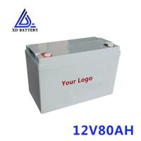 China Camper Van Lithium Battery Nominal Capacity Pin 12v  80ah Lifepo4 Battery Akku for sale
