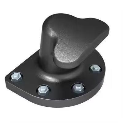 China 100T T Head Cast Iron HT200 Mooring Bollard for Large Vessel Pier Docking for sale