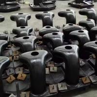China 100T Cast Iron T Head Bollard Galvanized Dock Mooring for Marine Use for sale