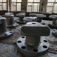 China 1500KN T Head Cast Iron Dock Bollard Galvanized Mooring Protection for Ports for sale