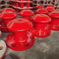 China 450KN Cast Iron Pillar Bitts HT200 Port Mooring Bollard Ship Docking for sale