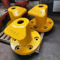 China 250KN T Type Cast Iron HT200 Yacht Bollard Dolphin Polished Marine Boat Shore for sale