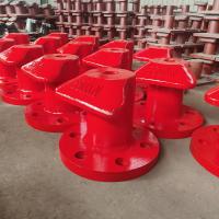 China HT200 Cast Iron T Type Boat Bollard 550KN with Nuts and Washers Polished for Marine Use for sale