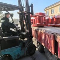 China 100T Cast Iron T Head Bollard Galvanized Dock Mooring for Marine Use for sale