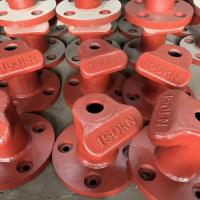 China 150KN T Type Cast Iron HT200 Cross Bitt Bollard - 50KN to 2000KN Capacity for Ship Docking and Port Mooring for sale