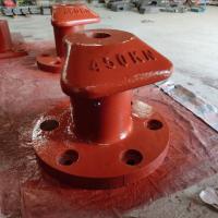 China 450KN T Type Cast Iron HT200 Boat Bollard Refractory Coating Polished for Boats for sale