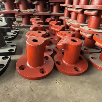 China 150KN Stainless Steel T Head Mooring Bollard Galvanized Pier Bollard for Ship Docking for sale