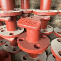 China 150KN T Head Cast Iron Boat Bollard with HT200 Material and +/-0.2mm Tolerance for Ship Docking and Marine Applications for sale