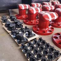 China 50KN T Type Cast Steel Boat Bollard Jetty Mooring Bollard Galvanized Marine Protection for sale