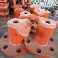 China 450KN T Head Cast Iron HT200 Dock Bollards Casting Molds Galvanized Marine Boat Ship Shore for sale