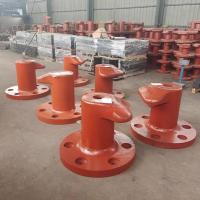 China 450KN Tee Type Cast Iron HT200 T Head Bollard Anchor Rods Galvanized Mooring Protection for sale