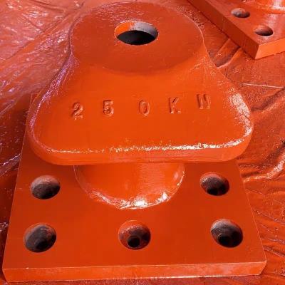 China Cast Iron HT200 Tee Type Mooring Bollard 250KN Yacht Boat Dock Polished for sale