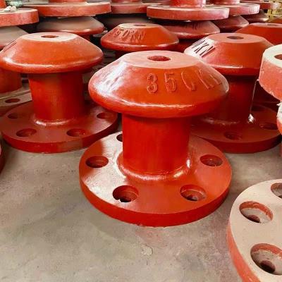China 350KN Cast Iron Marine Jetty Bollard Pillar Type Pier Bollard for Ship Docking for sale