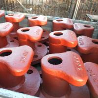 China 50KN T Head Cast Iron HT200 Jetty Bollard Pier Dock Mooring Bollard Polished for sale