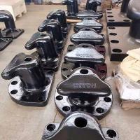 China 100T T Head Cast Iron HT200 Mooring Bollard for Large Vessel Pier Docking for sale