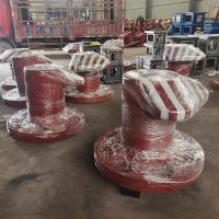 China 450KN T Head Cast Iron HT200 Dock Bollards Casting Molds Galvanized Marine Boat Ship Shore for sale