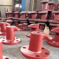 China 450KN Tee Type Cast Iron HT200 T Head Bollard Anchor Rods Galvanized Mooring Protection for sale