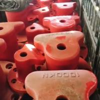 China HT200 Cast Iron Tee Type Boat Bollard 1000KN Ship Mooring Bollard Polished for Boats for sale