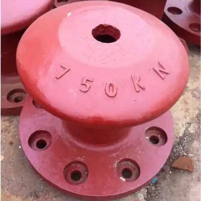 China 750KN HT200 Cast Iron Pillar Bollard for Ship Mooring - Polished Dock Bollard with 750KN Capacity for sale