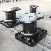 China 80T Kidney Type Cast Iron Mooring Bollard for Small Boat Docking Pier for sale