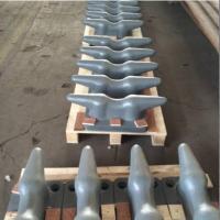 China Cleat Type Cast Iron Jetty Bollard 80T Galvanized Ship Docking Bollard for sale