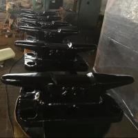 China Cleat Type Cast Iron Jetty Bollard 80T Galvanized Ship Docking Bollard for sale