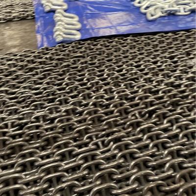 China High Strength Alloy Steel Stud Link Anchor Chain 28mm Painted Ship Anchor Chain for sale