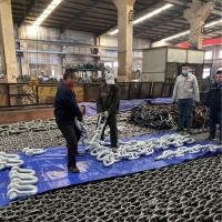 China 122mm Grade 3 Marine Galvanized Anchor Chain - High Strength Alloy Steel 10-130mm Size Range for sale