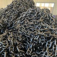 China 56mm High-Strength Alloy Steel Stud Link Anchor Chain - 50% Higher Tensile Strength, 10-130mm Size Range for sale