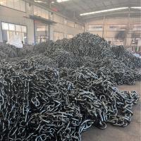 China High Strength Alloy Steel Stud Link Anchor Chain 28mm Painted Ship Anchor Chain for sale