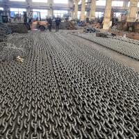 China 48mm High-Strength Alloy Steel Stud Link Anchor Chain for Marine Vessels - 10mm to 130mm Size Range for sale
