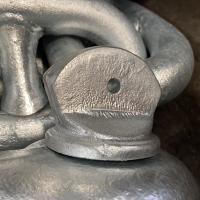 China High Strength Alloy Steel Stud Link Anchor Chain 90mm Painted for Marine Mooring for sale