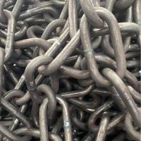 China 120mm High-Strength Alloy Steel Galvanized Stud Link Anchor Chain for Ship Mooring and Stabilization for sale