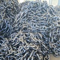 China 40mm High-Strength Alloy Steel Stud Link Anchor Chain for Deep Sea Anchoring - 10-130mm Size Range for sale