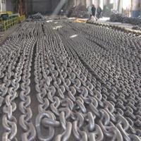 China 120mm High-Strength Alloy Steel Galvanized Stud Link Anchor Chain for Ship Mooring and Stabilization for sale
