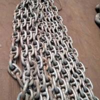 China High Strength Alloy Steel Galvanized Stud Link Anchor Chain 30mm for Marine Mooring for sale