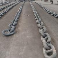China Grade 3 124mm Galvanized Stud Link Anchor Chain - High Strength Alloy Steel for Marine Applications for sale