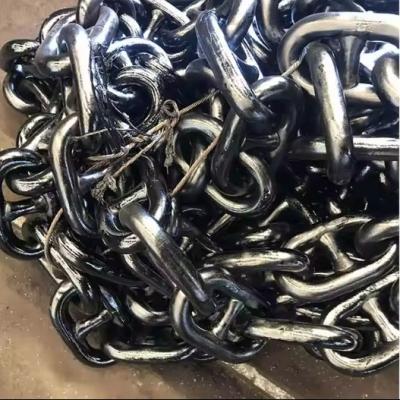 China 46mm High Strength Alloy Steel Stud Link Anchor Chain for Yacht Berthing Assistance for sale