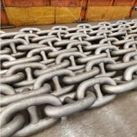China 132mm High Strength Alloy Steel Stud Link Anchor Chain Boat Marine Grade for sale