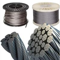 China 9mm Galvanized Steel Wire Rope Steel Core Marine Crane Cable 4-120mm for sale