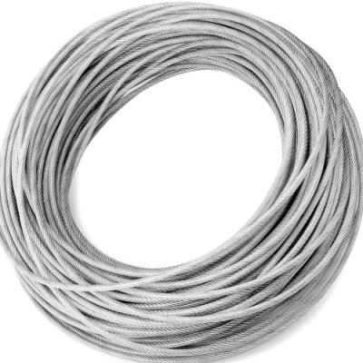 China 9mm Galvanized Steel Wire Rope Steel Core High Carbon Marine Crane Cable 4-120mm for sale