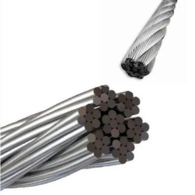 China 8mm 6x19 Steel Core Galvanized Marine Wire Rope 120m High Load Capacity for sale