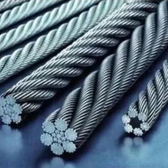China 8mm 6x19 Alloy Double-Strand Twisted Steel Core Marine Mooring Wire Rope - 4mm to 120mm Diameter Range with ABS, BV, DNVGL Certifications for sale